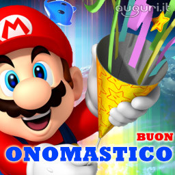 Buon Onomastico da Super Mario Bros!